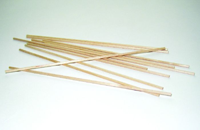 Plain Applicator Stick, Wood, 6in (1000/box) - NADA Scientific