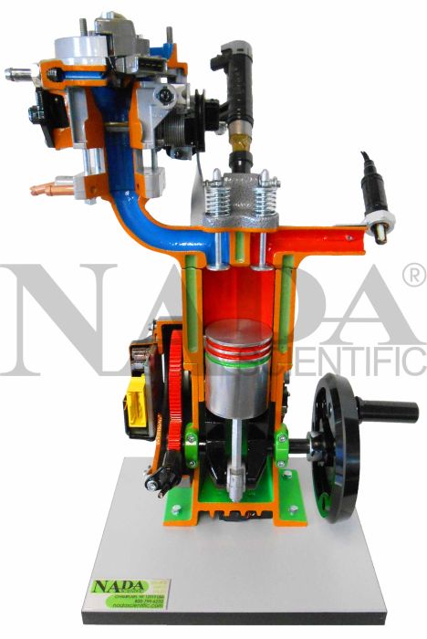 4 Stroke Petrol Engine Model