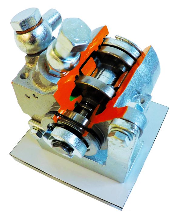 Vane Oil Pump with Pressure Relief Valve - NADA Scientific