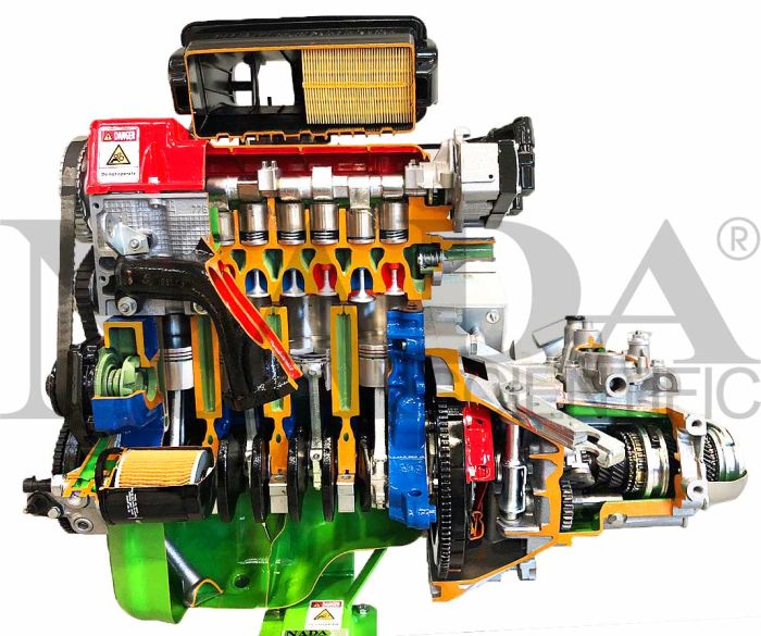 FIAT Gas Engine with Multi-point Electronic Injection + Gearbox ...
